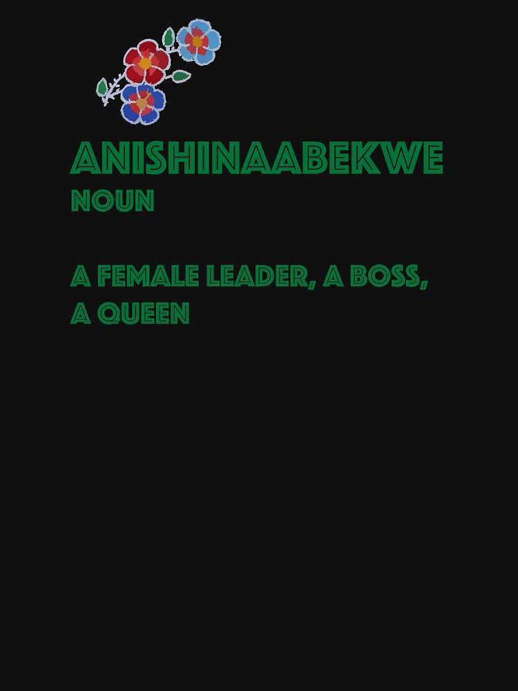 "Anishinaabe Woman (Ojibwe)" T-shirt for Sale by MapleLeafStudio ...