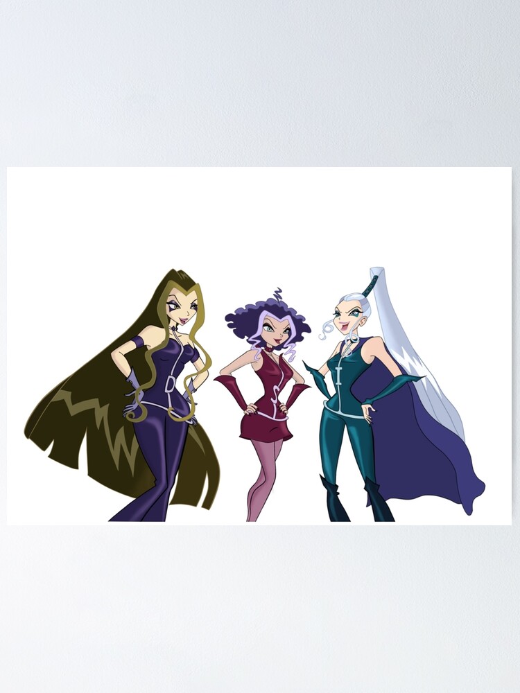 "The Trix - Winx Club" Poster by Matildaaa | Redbubble
