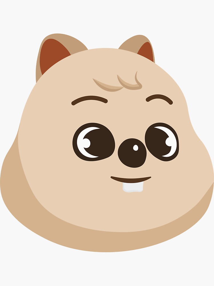 "skzoo character - han" Sticker by sarrahdarcey | Redbubble