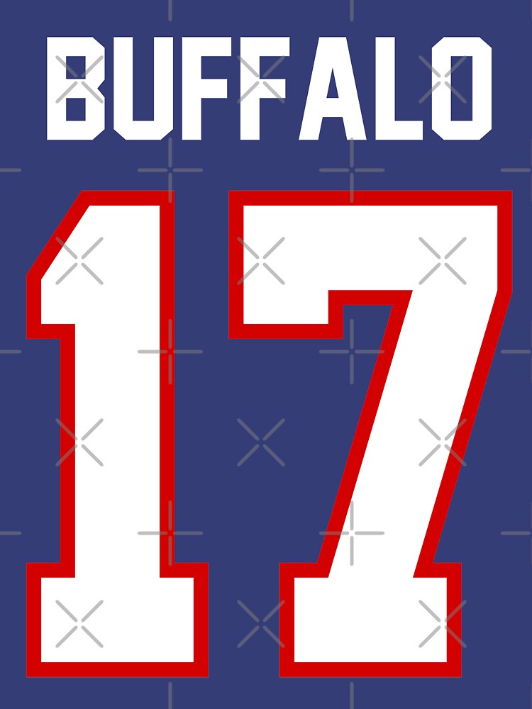 "Buffalo Bills #17" Pullover Hoodie for Sale by immortalent | Redbubble