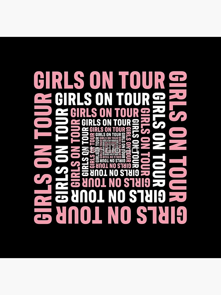 "Girls on tour" Poster for Sale by stu-dio-art | Redbubble