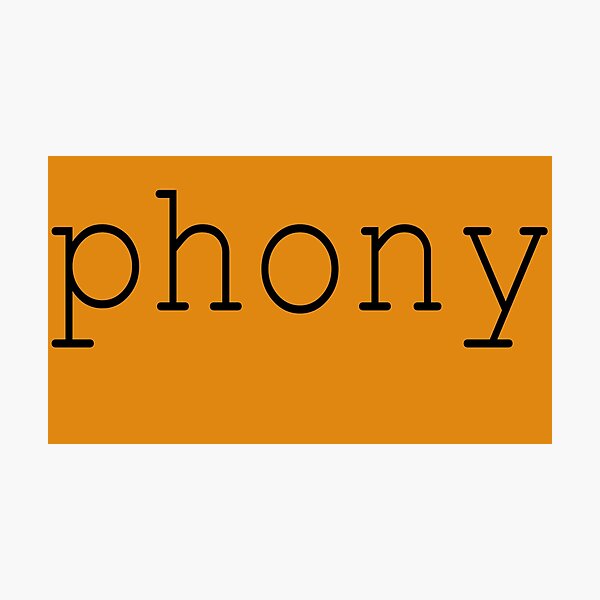 Phony Photographic Prints | Redbubble
