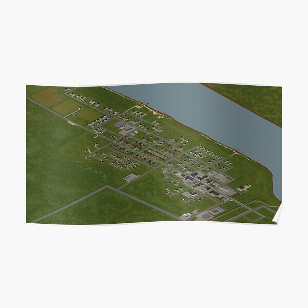 "West Point Map - Project Zomboid" Poster by Apex5 | Redbubble