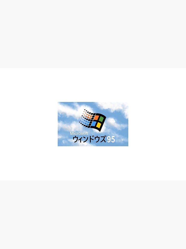 "Japanese Microsoft Windows 95 Cloud Logo" Coffee Mug for Sale by ...