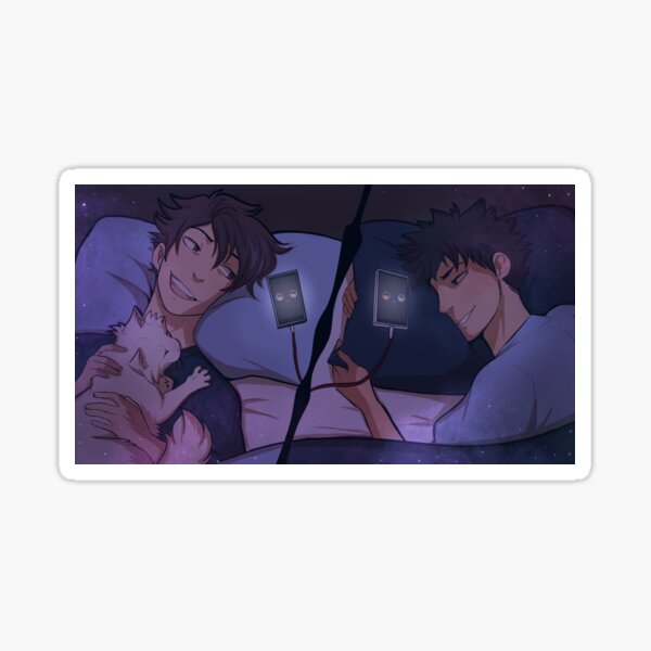 "Long distance" Sticker by SkiaSkai | Redbubble