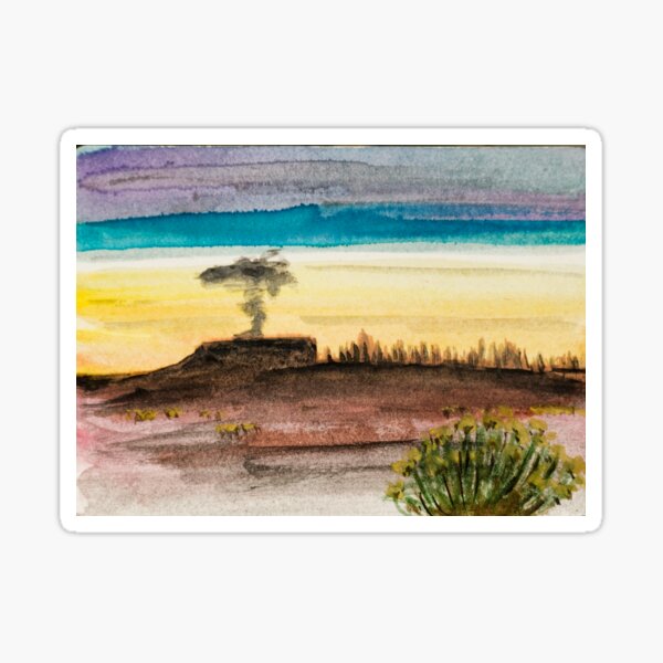 "Smoke Signal" Sticker by moregoodart | Redbubble