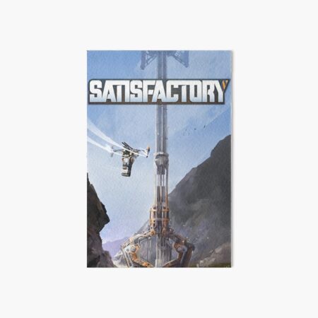 "Satisfactory Game - Poster" Art Board Print by CornerDoorStore | Redbubble