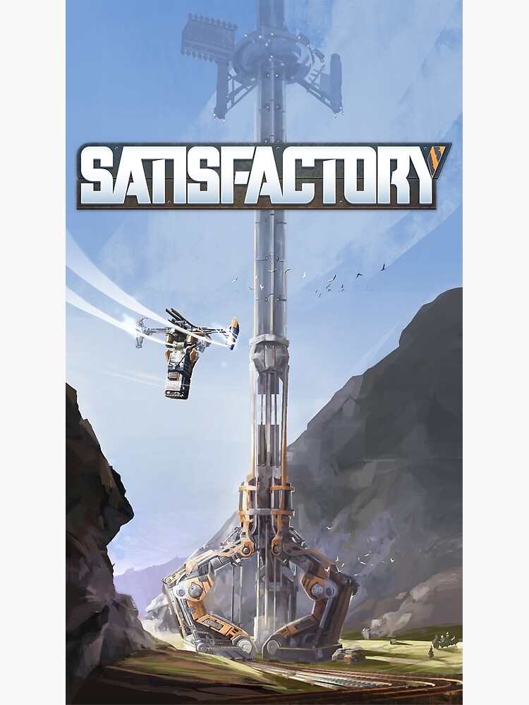 "Satisfactory Game - Poster" Poster for Sale by CornerDoorStore | Redbubble