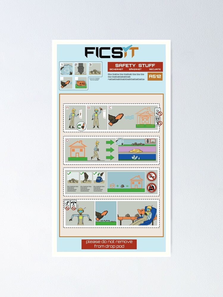 "Satisfactory Game - Poster" Poster for Sale by CornerDoorStore | Redbubble