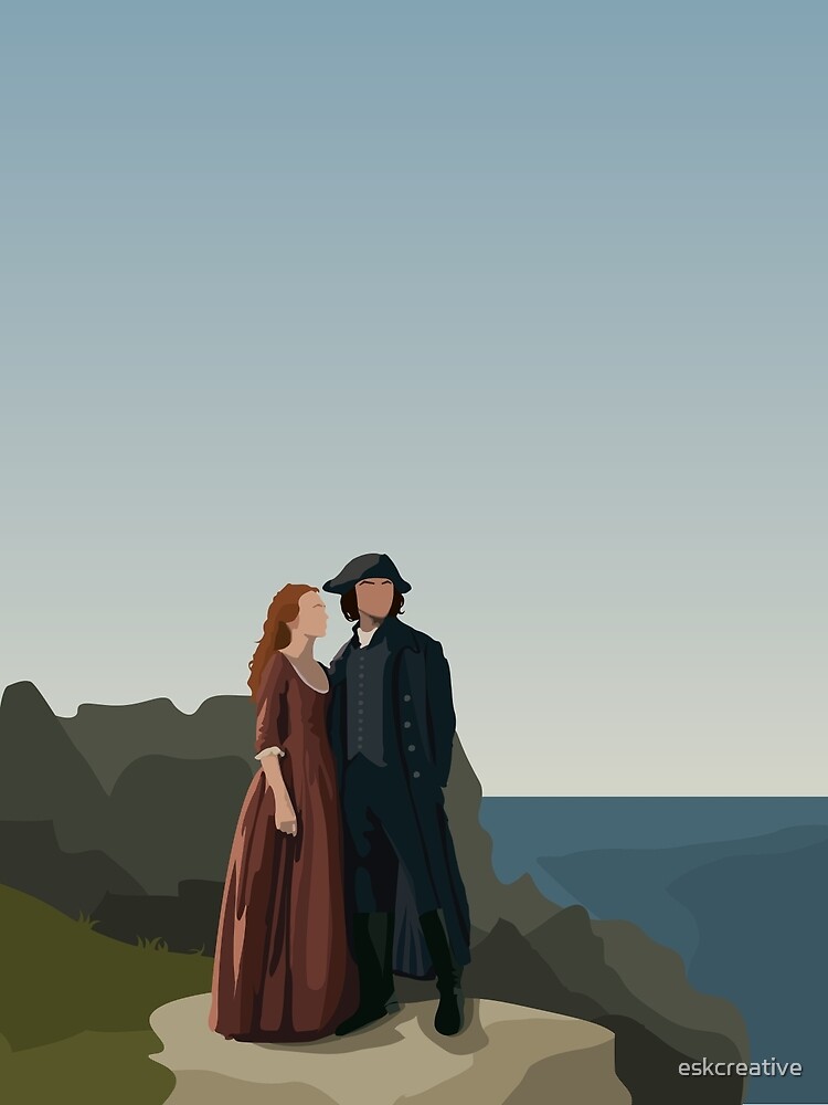 "Poldark - Ross & Demelza" Poster for Sale by eskcreative | Redbubble