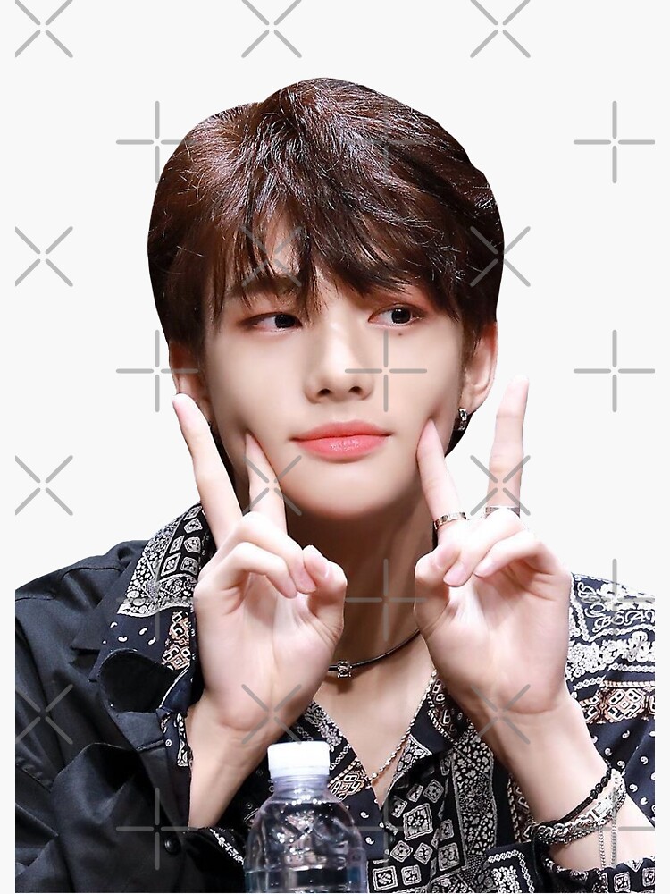 "Stray Kids Hyun Jin 1" Sticker for Sale by JellyShopKorea | Redbubble