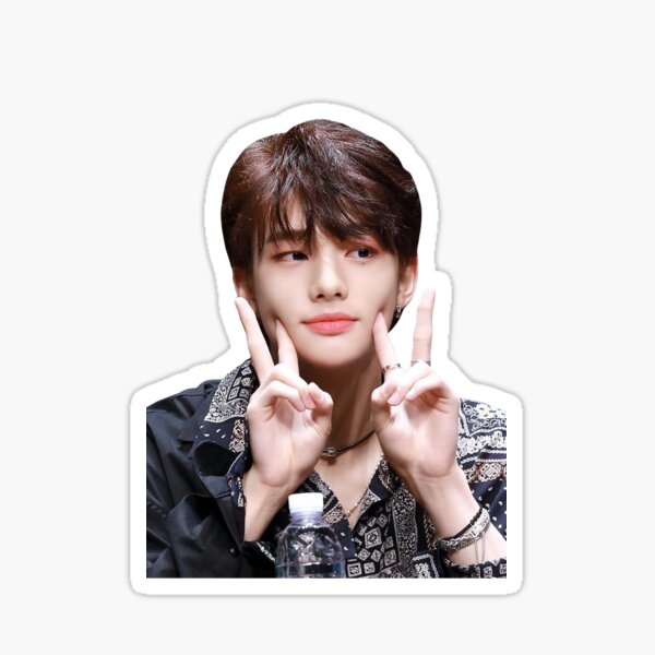 "Stray Kids Hyun Jin 1" Sticker for Sale by JellyShopKorea | Redbubble
