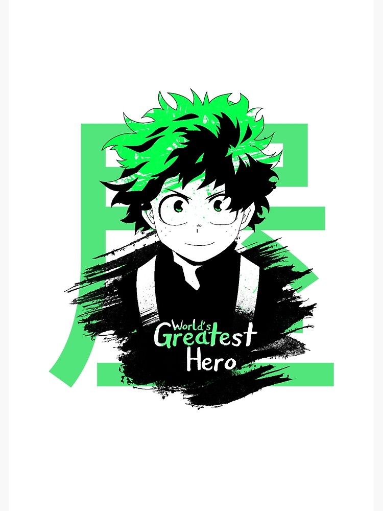 "Deku My hero academia" Photographic Print for Sale by BeCooool | Redbubble