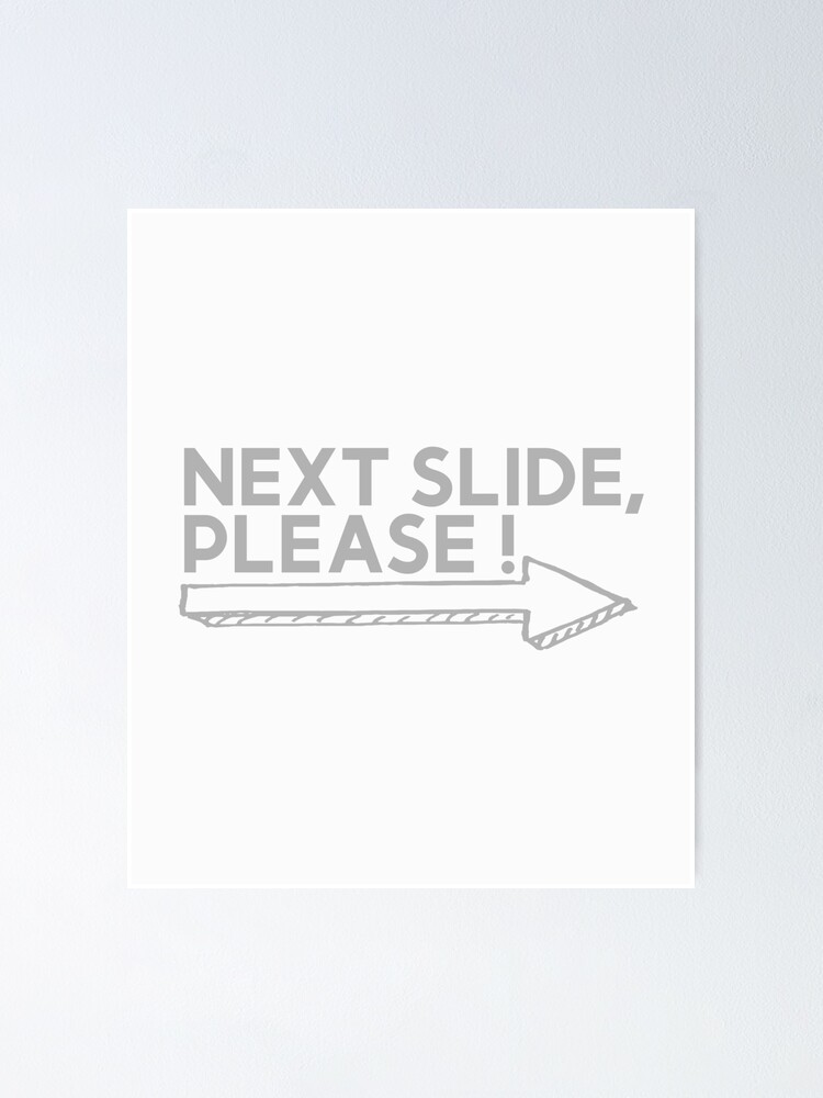 "Chris Whitty - Next Slide, Please!" Poster for Sale by Z3r0w | Redbubble