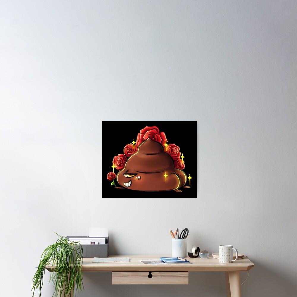 Poster « Sexy caca rose souriant sourire ravageur fesses mignon kawai ...