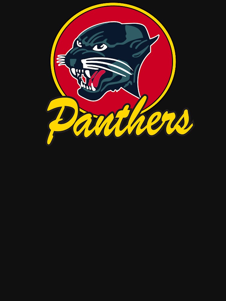 "Nottingham Panthers Ice Hockey Retro Logo" T-shirt by Retrohockeyuk ...