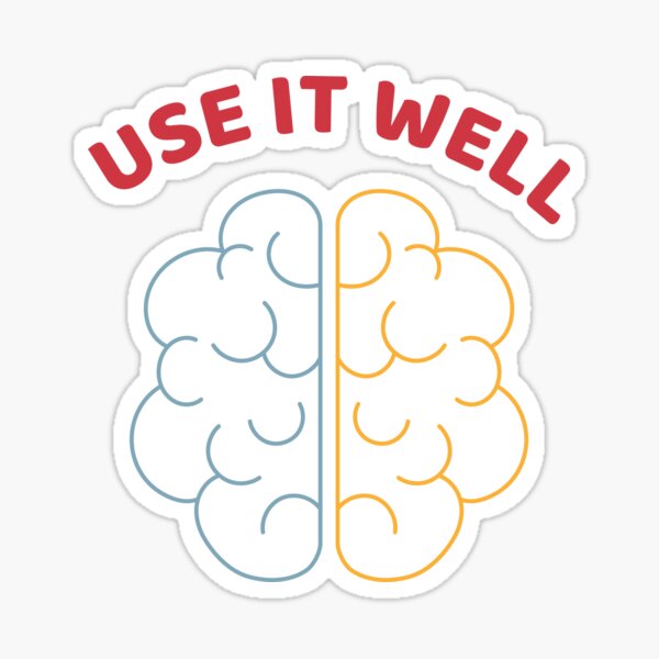 "Use it well" Sticker for Sale by Mqyou | Redbubble