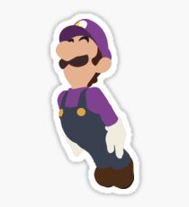 Waluigi: Stickers | Redbubble