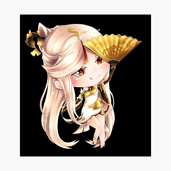 Impression photo « Ningguang - Genshin Impact chibi mignon fille ...