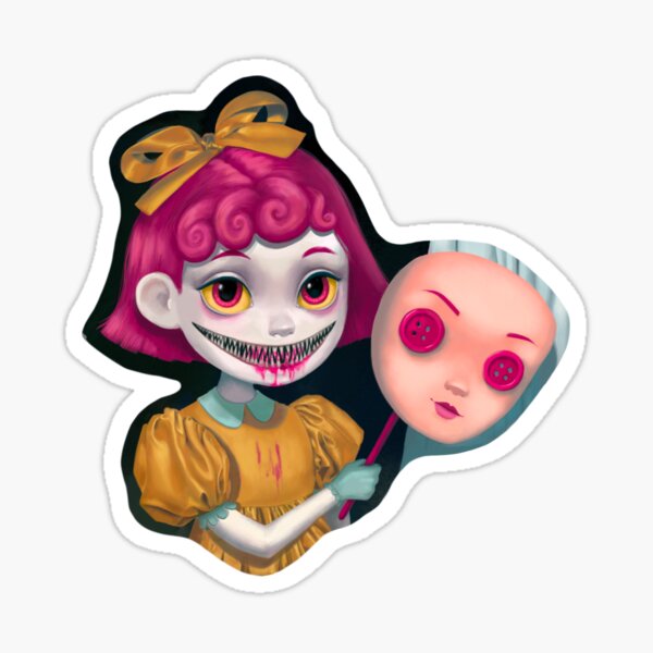 "Trick" Sticker for Sale by Livsbigeyes | Redbubble