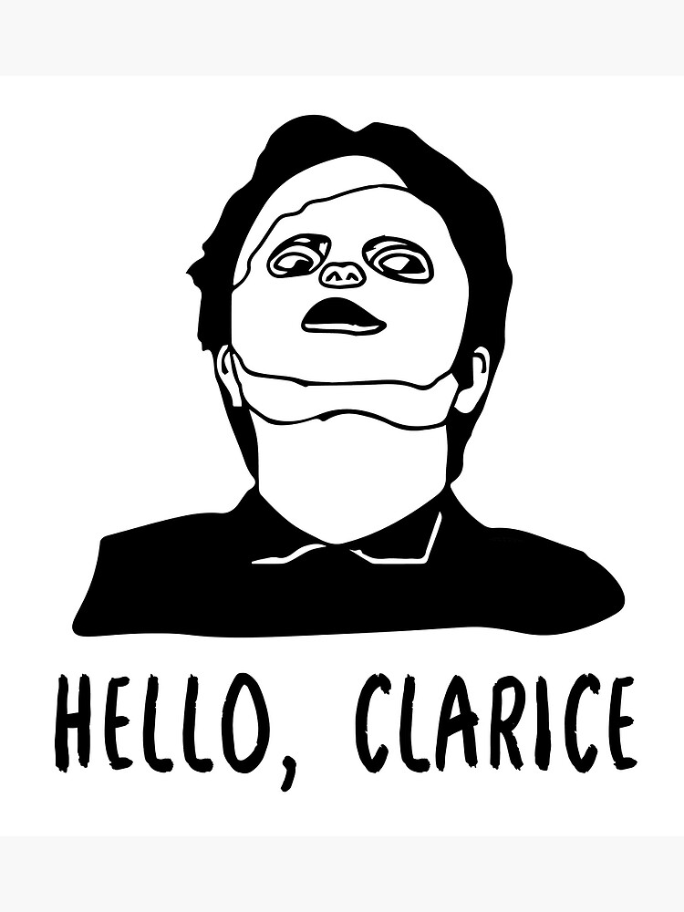 "Hello Clarice - Dwight Schrute CPR Training" Poster by haris0250 ...