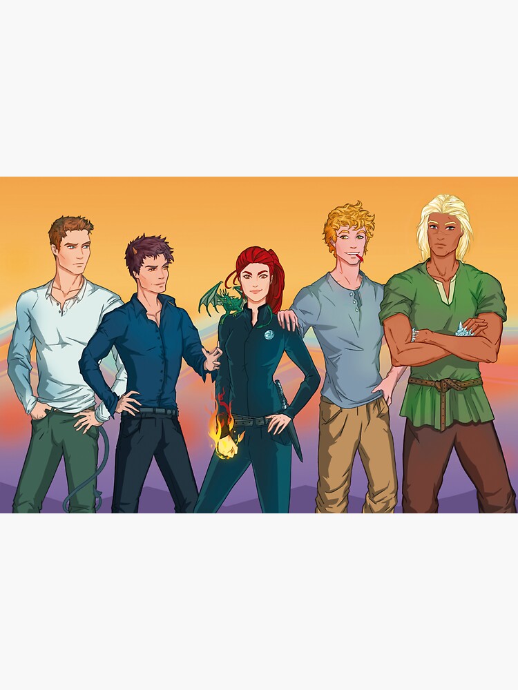 "Flirting with Monsters Character Art" Sticker for Sale by EvaChase ...