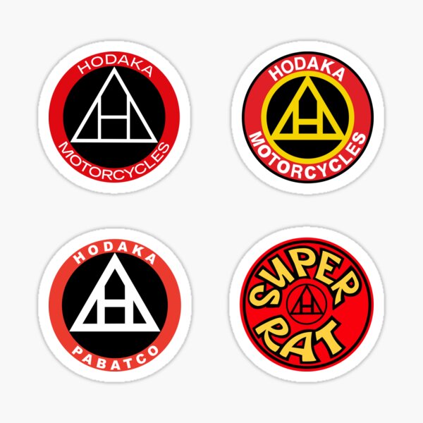 "Hodaka Motorcycles Shirt, Sticker, Decal" Sticker by TheScrambler ...