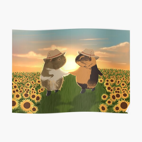 "The sunset walk " Poster for Sale by mondesign26 | Redbubble