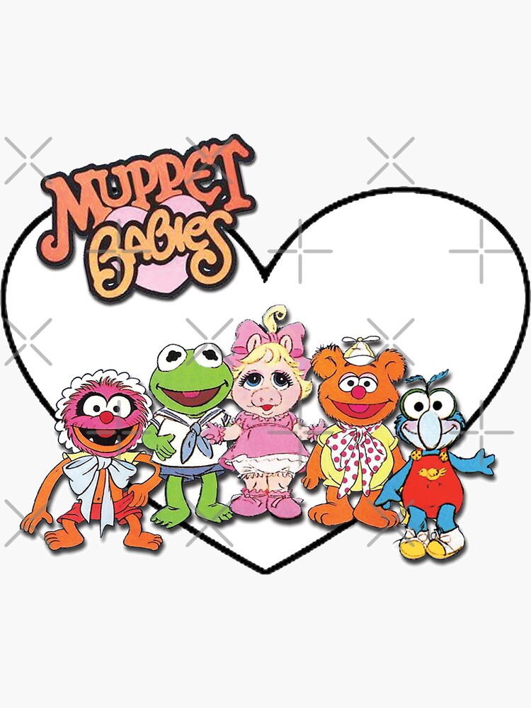 Pegatina «Muppet Babies!» de MoGlow16 | Redbubble