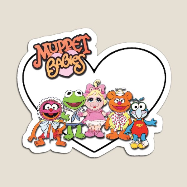 Muppet Babies Magnets | Redbubble