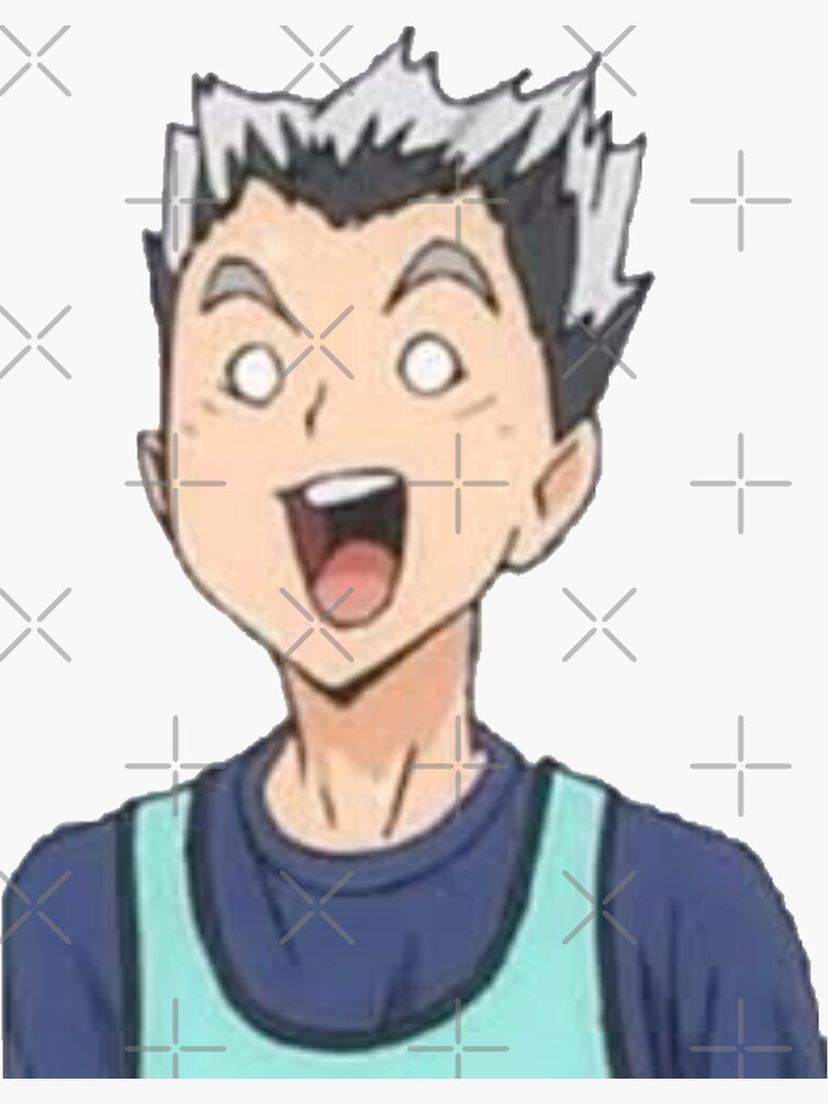 "Bokuto Sticker" Sticker by yuennbunn | Redbubble
