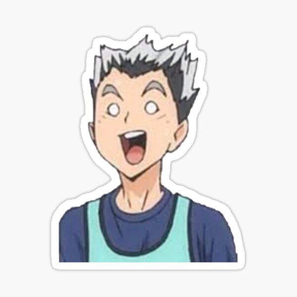 "Bokuto Sticker" Sticker by yuennbunn | Redbubble