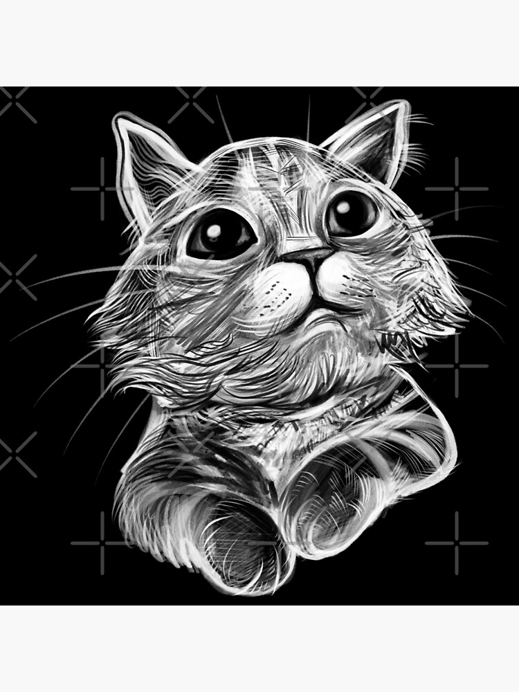 "Michi cute cat" Poster by SIRAKIRI | Redbubble