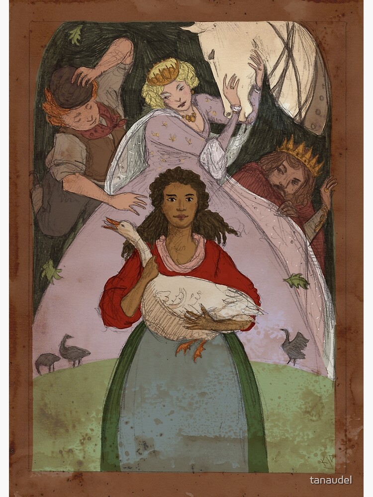 "The Goose Girl" Poster for Sale by tanaudel | Redbubble
