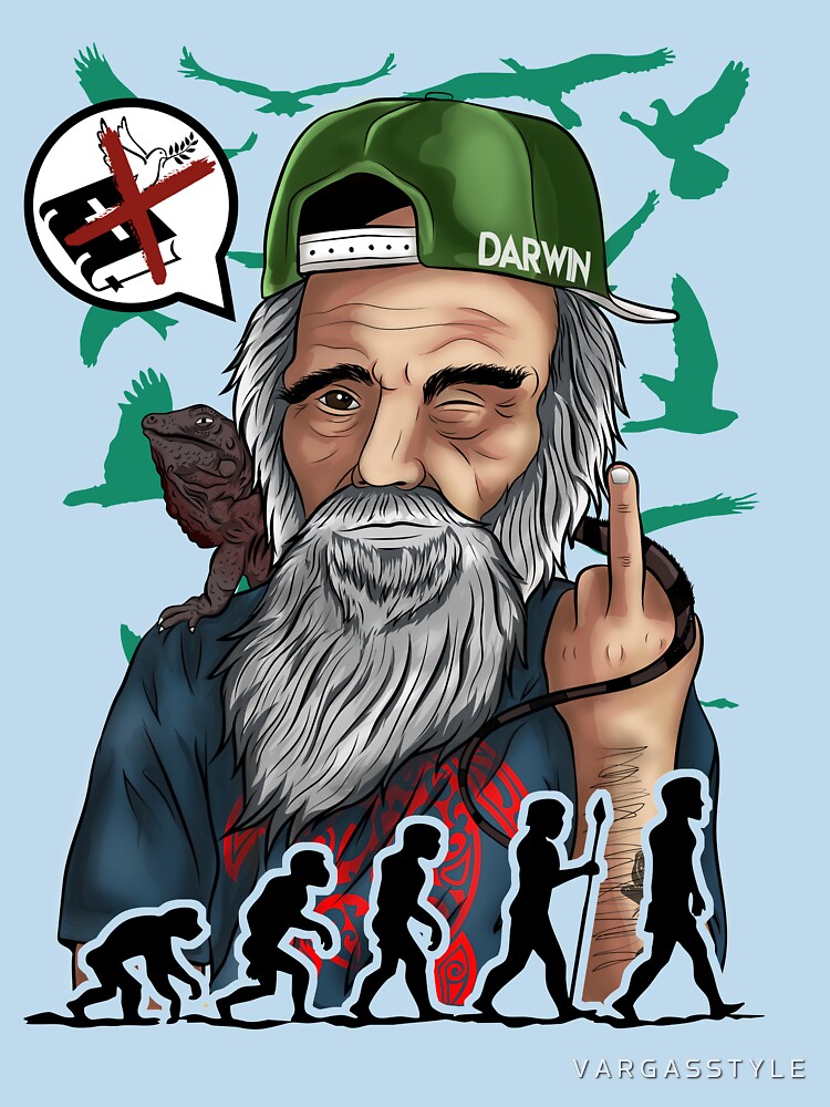 "charles darwin cool darwin urban style fun design" Essential T-Shirt ...
