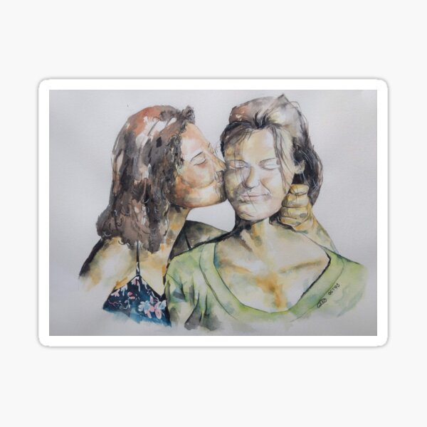 "Au revoir" Sticker by wcwleo | Redbubble