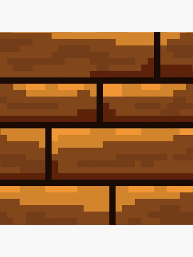 "Wood Pixel" Art Print for Sale by helkpixel | Redbubble