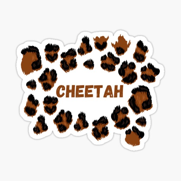 "Cheetah" Sticker for Sale by ProminentDesign | Redbubble
