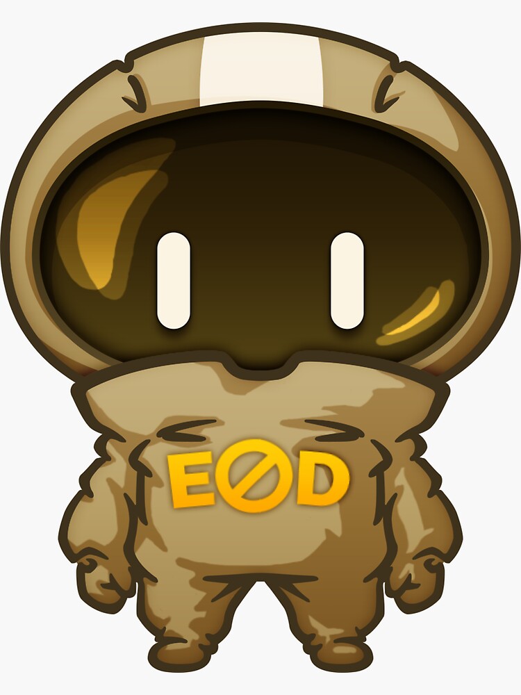 "EOD" Sticker for Sale by teatreebug | Redbubble