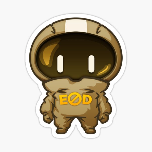 "EOD" Sticker for Sale by teatreebug | Redbubble