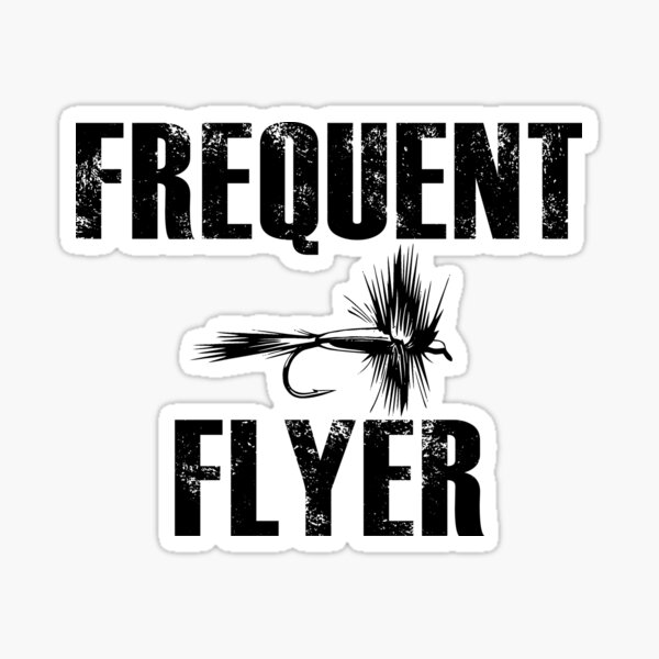 "Frequent Flyer" Sticker for Sale by trendism | Redbubble