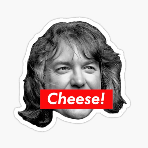 "James May Cheese" Sticker von svaiga | Redbubble