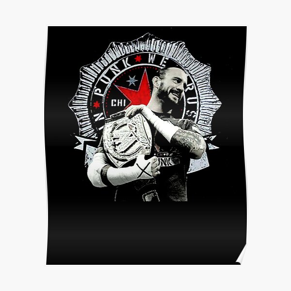 Cm Punk Posters | Redbubble