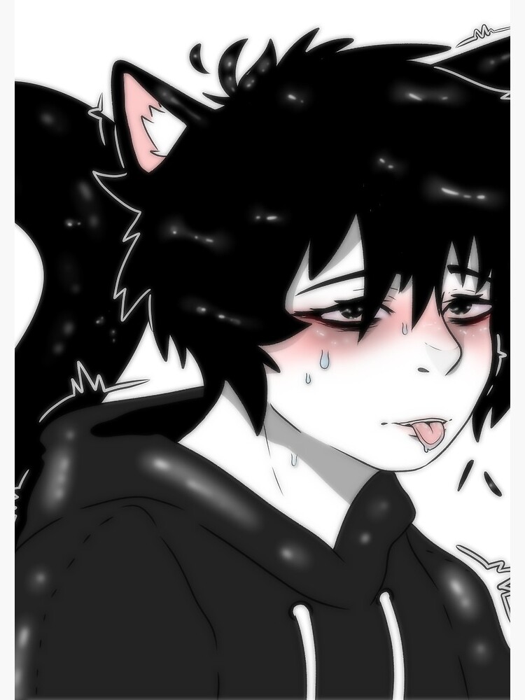 "Doomer Catboy " Journal for Sale by drag0ngutz | Redbubble