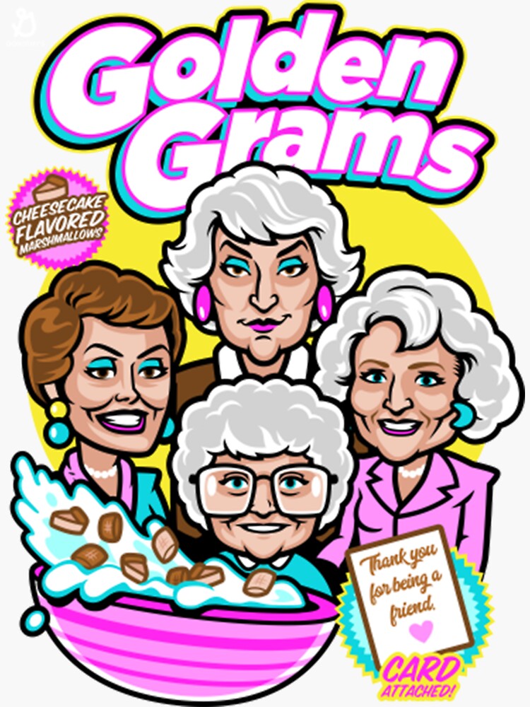 "Goldenn Grams" Sticker by st2mm2903 | Redbubble