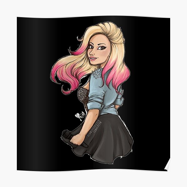 "Demi Lovato Cartoon" Poster for Sale by jamalmari8045 | Redbubble