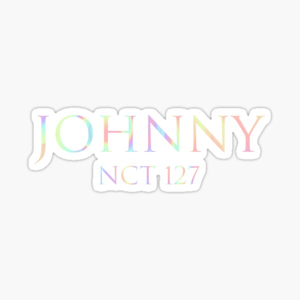 "Johnny" Sticker for Sale by nurfzr | Redbubble
