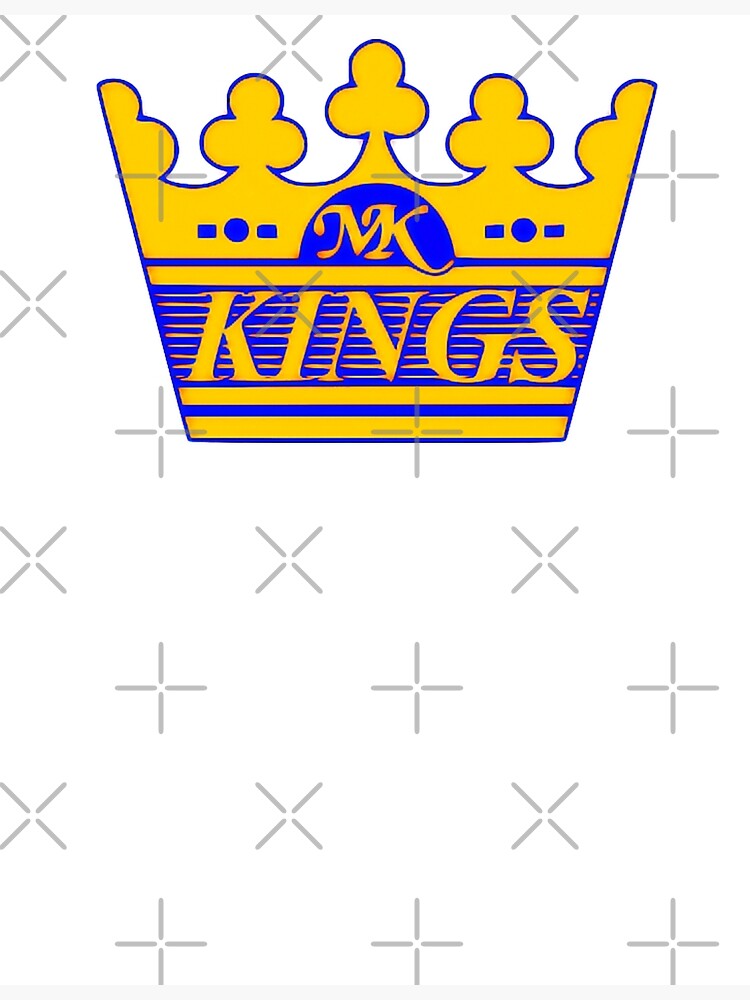"Milton Keynes Kings Ice Hockey Retro Logo" Art Print for Sale by ...