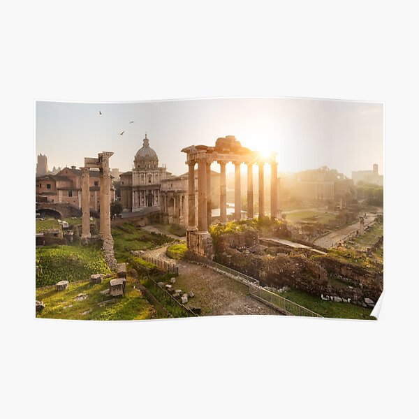 "Rome - Roman Forum" Poster for Sale by Ares286 | Redbubble