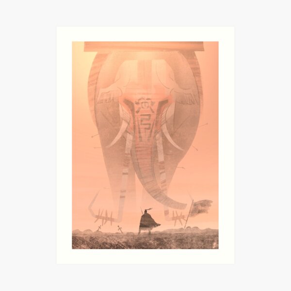 "Oliphant at War" Art Print by Gizm0Art | Redbubble